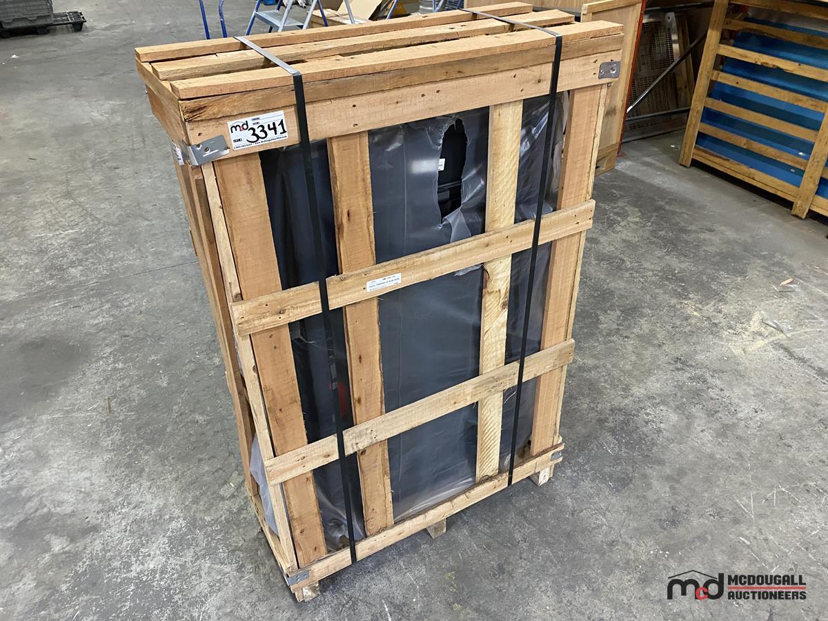 (3) Glass Panels, Forward of Rear Door